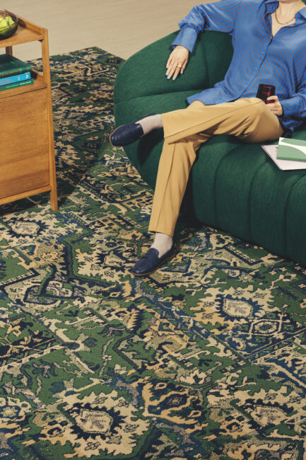 Interface brings the Past Forward with carpet tile collection inspired ...