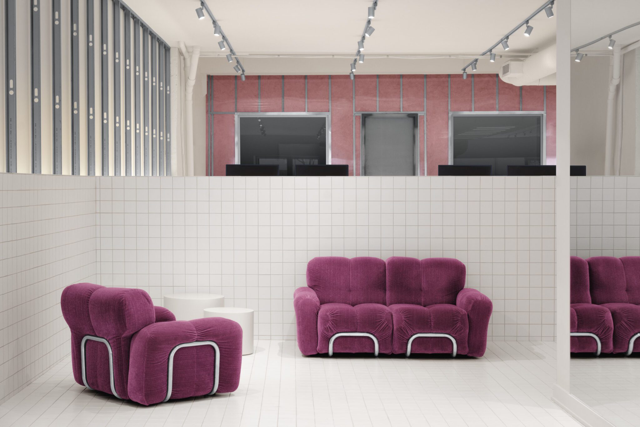 Universal Design Studio combines textured materials and local artwork ...