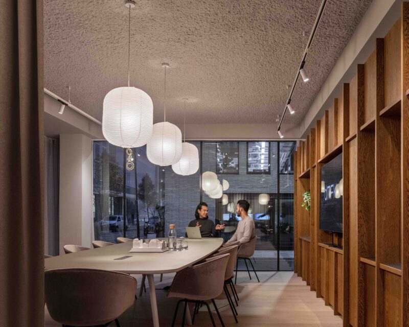 The dMFK office transforms a former showroom into a thriving ...