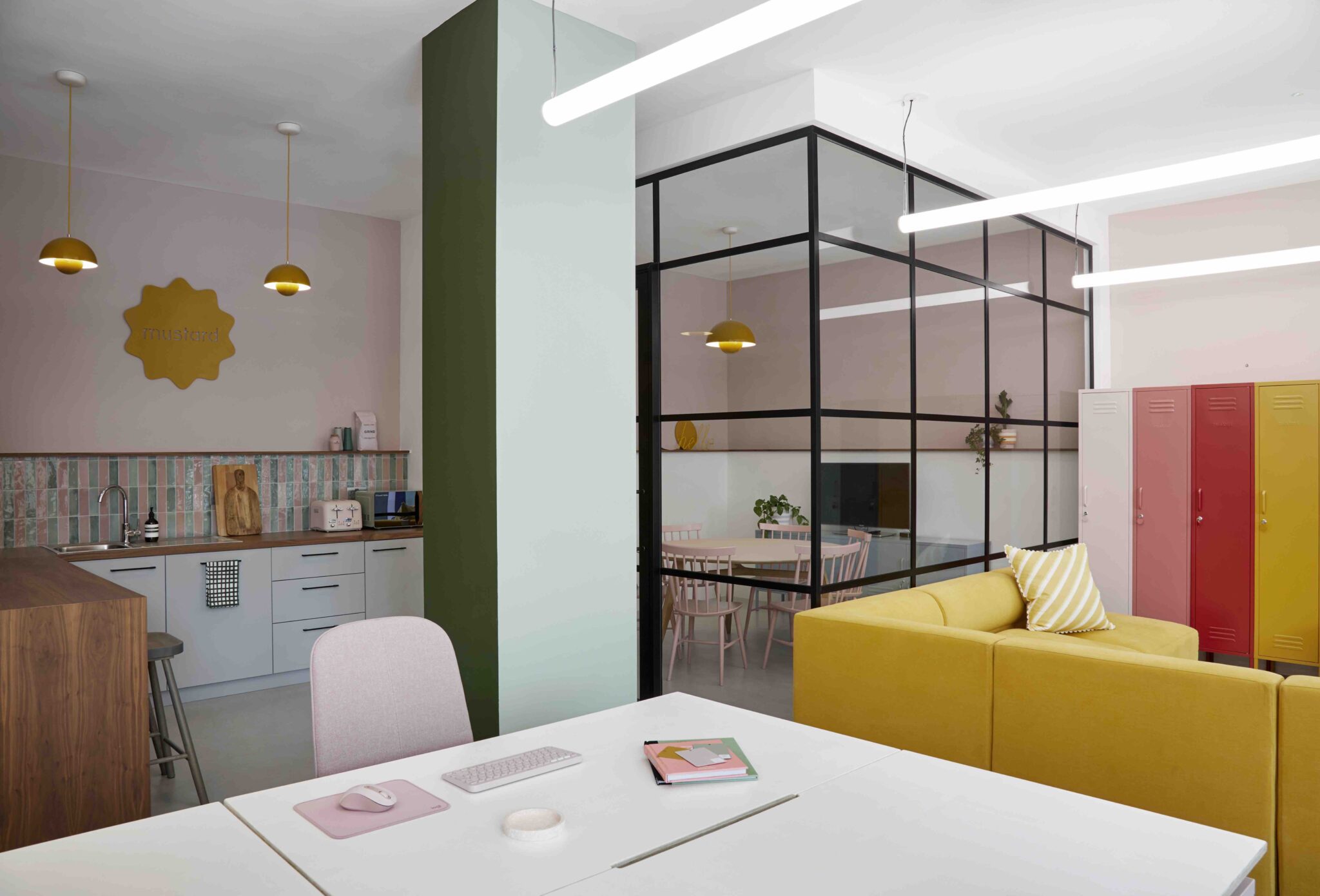 The Mustard Made London HQ Celebrates the Brand’s Colourful Identity ...