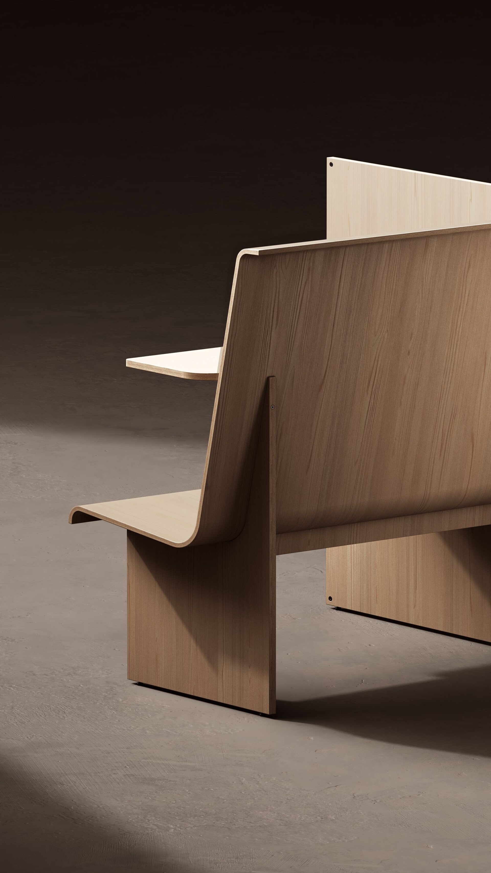 An homage to the cubicle: a new seating system that encourages ...