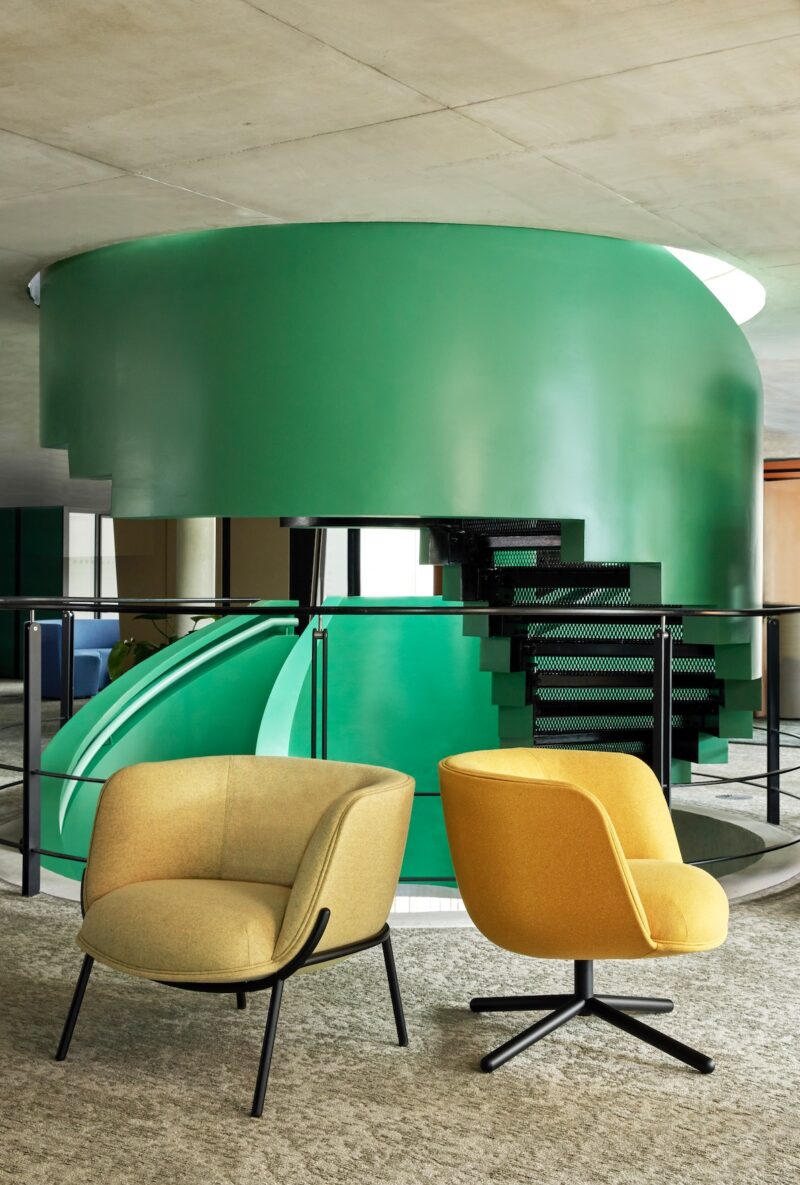 The new Orangebox headquarters by Studio Rhonda lets the company’s ...